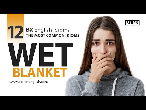 Wet Blanket - English idiom ep.12
