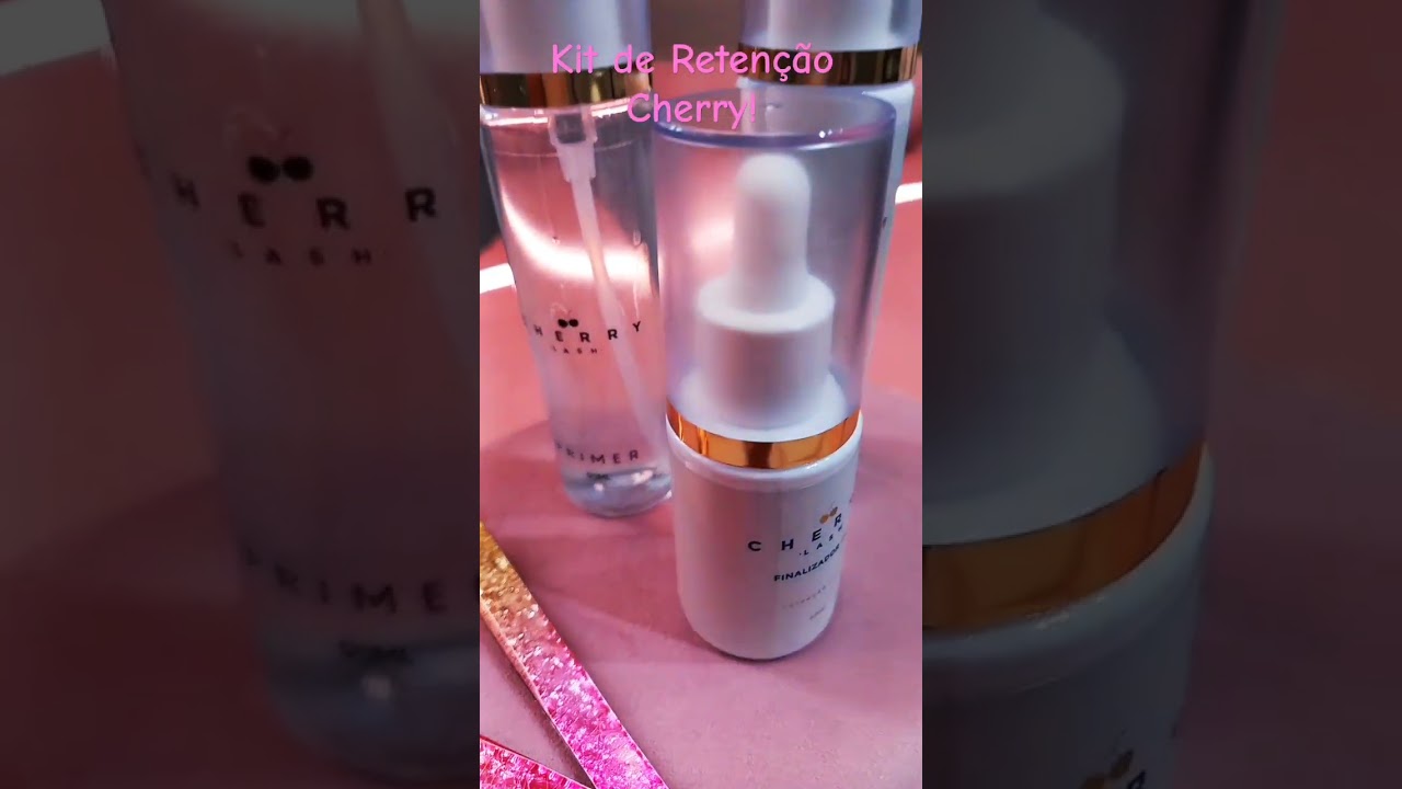 Retenção 100%, com esse kit da Cherry 🤩, excelente Custo Benefício!