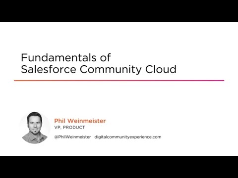 Salesforce Skills: Fundamentals of Salesforce Community Cloud Course Preview