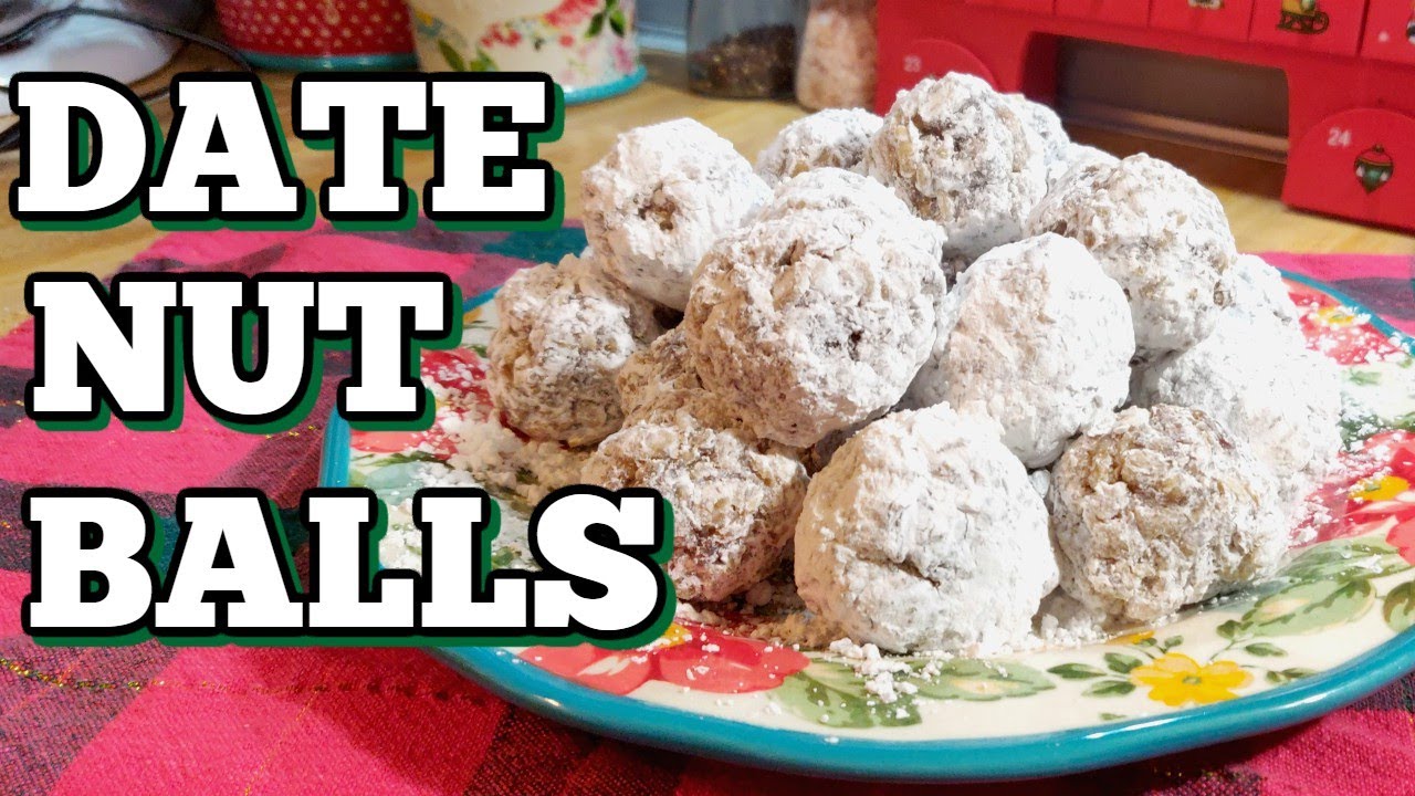 DATE NUT BALLS | Easy No-Bake Dessert