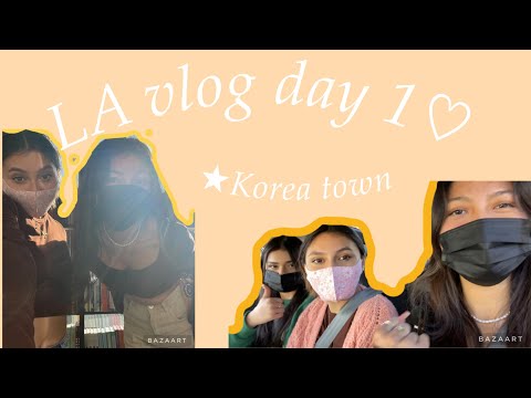 Vlog #2 Koreatown, Los Angeles (daiso, kpop albums, food, etc)