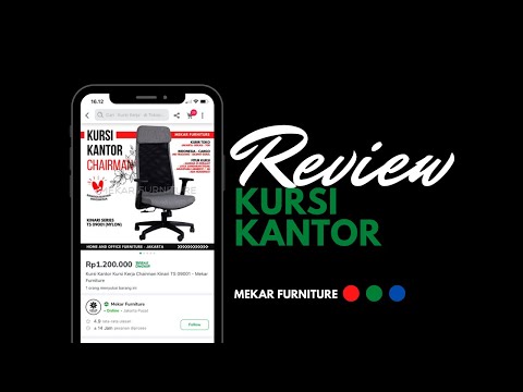 Review Kursi Kantor Kursi Kerja Chairman Kinari TS 09001 Mekar Furniture