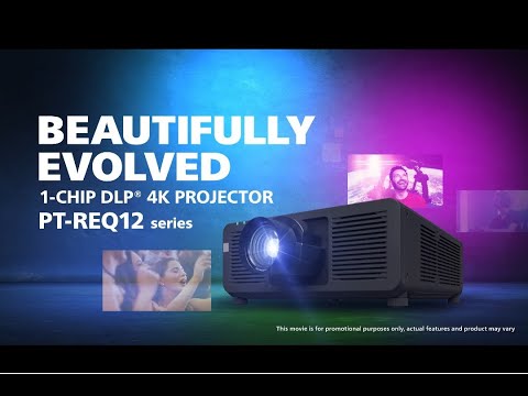 Panasonic Projector: 1-Chip DLP Projector PT-REQ12 Series Introduction [Short version]