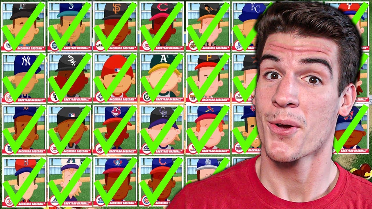 I Hit a Home Run With Every MLB Batter in Backyard Baseball 2001