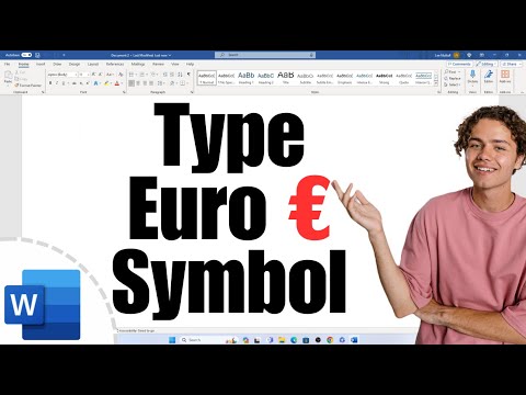 How to type Euro Symbol on MAC