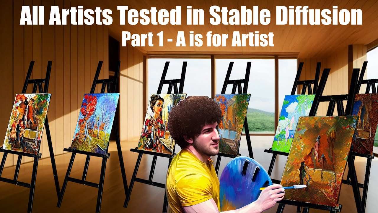 Testing ALL Artists in Stable Diffusion - Part 1 - A is for Artist