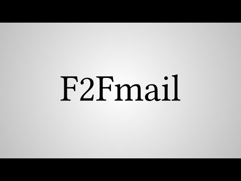 What Does "F2Fmail" Stand For?