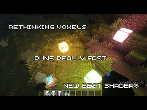 My New Favourite Shader - Rethinking Voxels Full Review + Best Settings for performance and visuals!