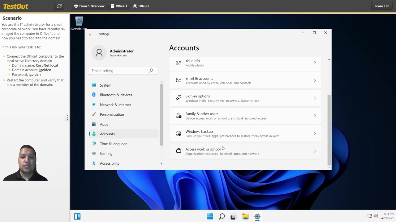 Chapter 8 Lab How To