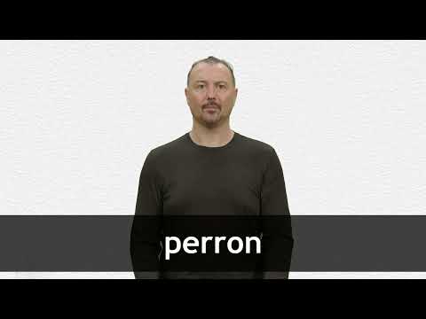 English Translation of “PERRON” | Collins French-English Dictionary