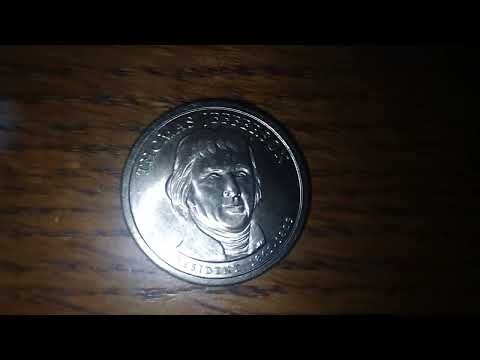 Thomas Jefferson Dollar Coin Found In A Cash Register