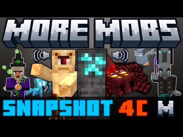 "More Mobs" (Snapshot 4C) Minecraft Data Pack