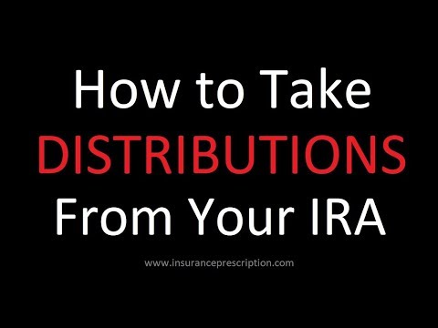 How to Take a Distribution From Your IRA