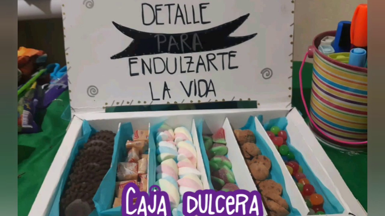 CAJA DULCERA FACIL DE HACER / PASO A PASO /MOLDE Y MEDIDAS/ DETALLE AMOR Y AMISTAD/ CAJA PARA DULCES