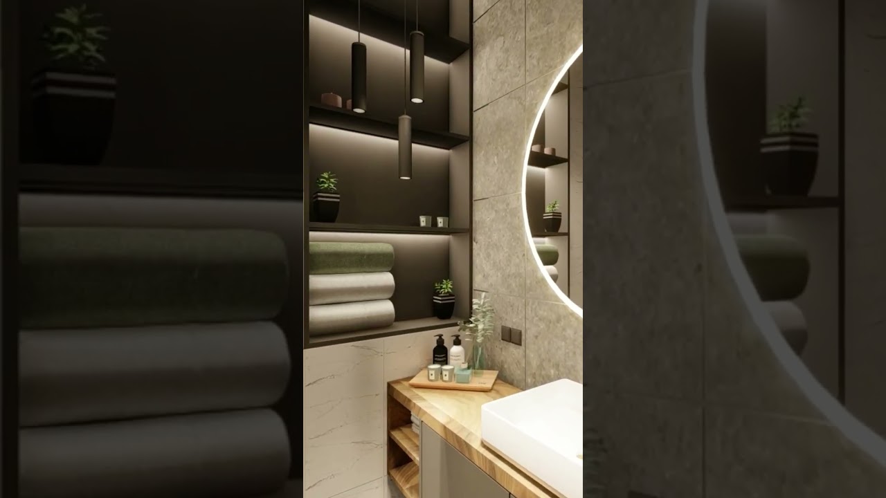 Bathroom design /Banyo Tasarımı /Rendering...