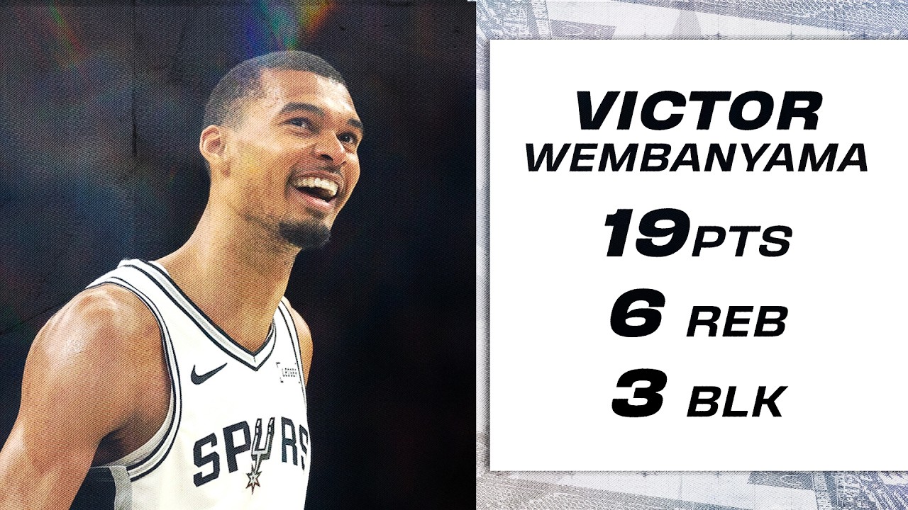 WATCH WEMBY'S EXPLOSIVE PERFORMANCE IN SPURS GAME 6 WIN!