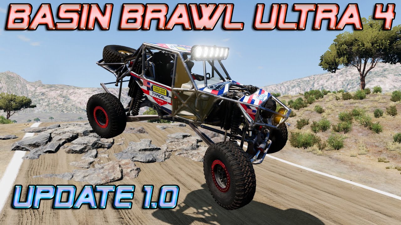 Basin Brawl Ultra 4 Short Course (UTV Track) v1.02 - BeamNG.drive