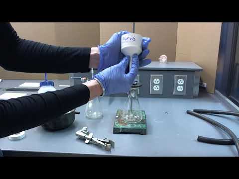 CHE201-202 Lab Video: Vacuum Filtration