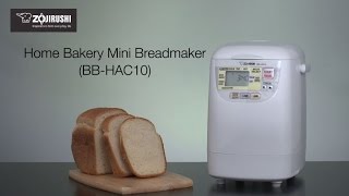Zojirushi Mini Bread Machine Bread Maker BB-HAC10 Mini Bakery
