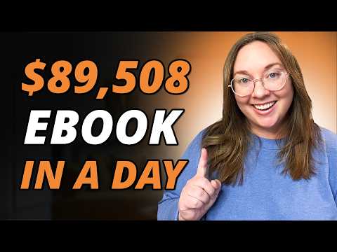 How to SELL a Digital Ebook Online ($7,459/mo)