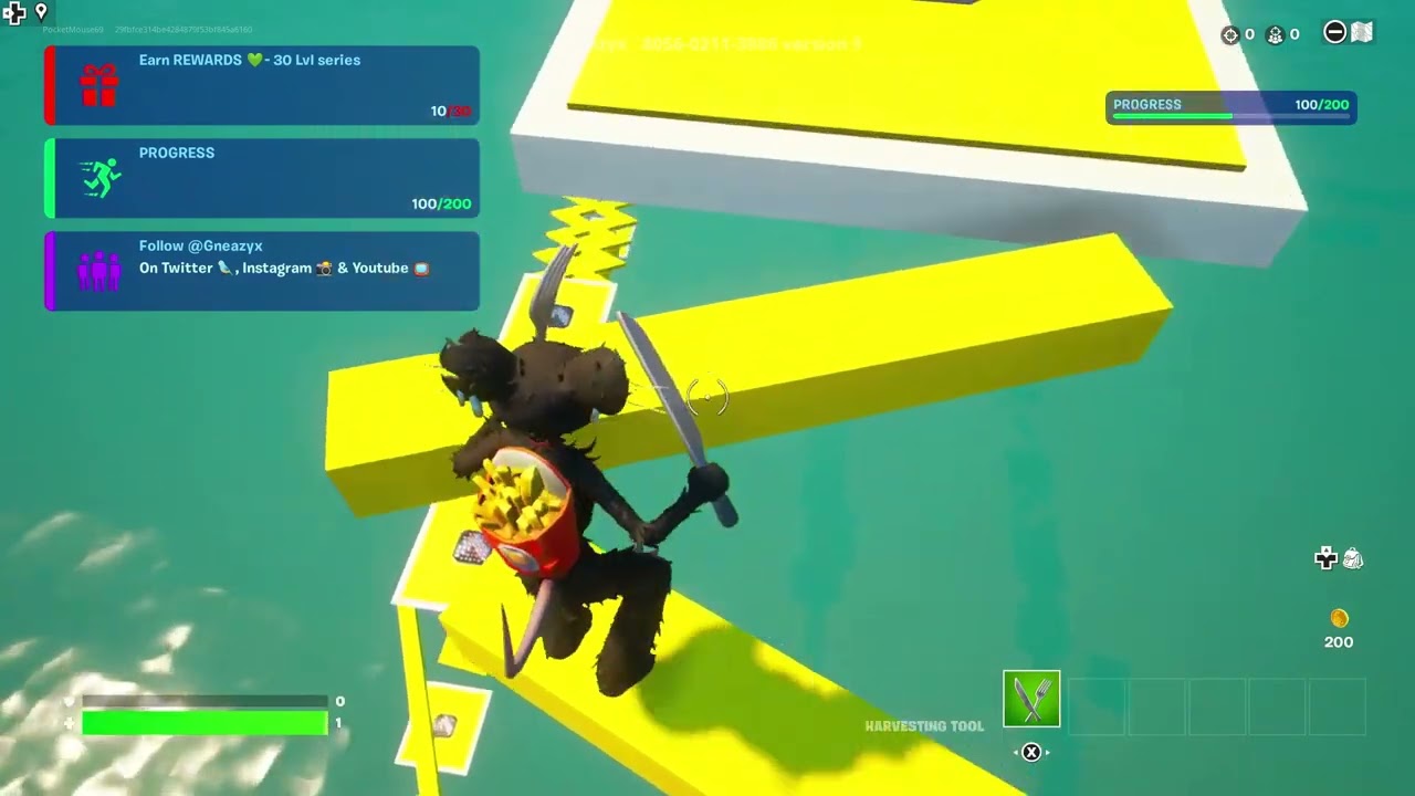 Peely Parkour || Fortnite Creative