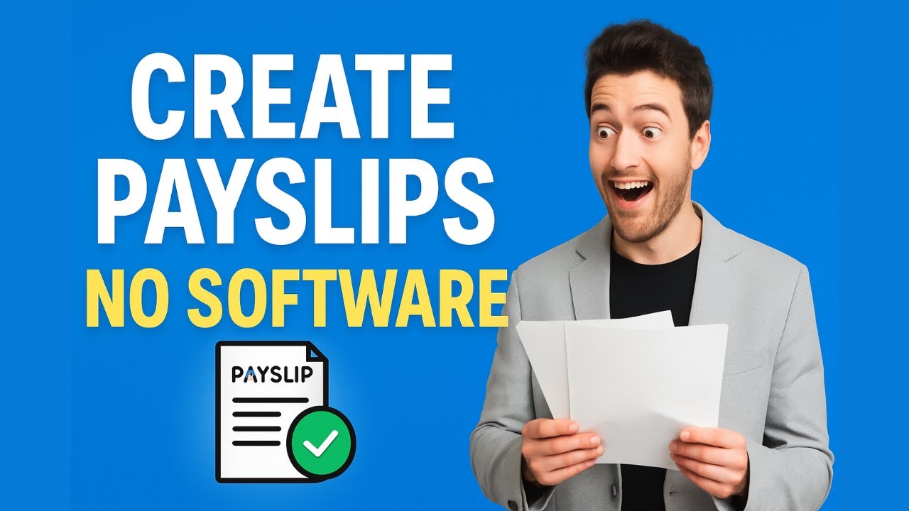 How to Create Payslips Without Any Payroll Software