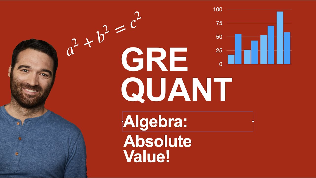 GRE Quant Comparison Absolute Value!