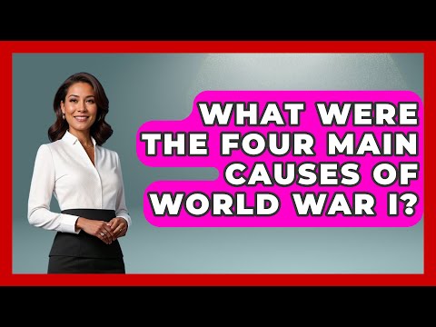 What Were The Four Main Causes Of World War I? - International Policy Zone