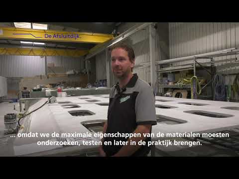 Productie innovatieve schuiven Vismigratierivier