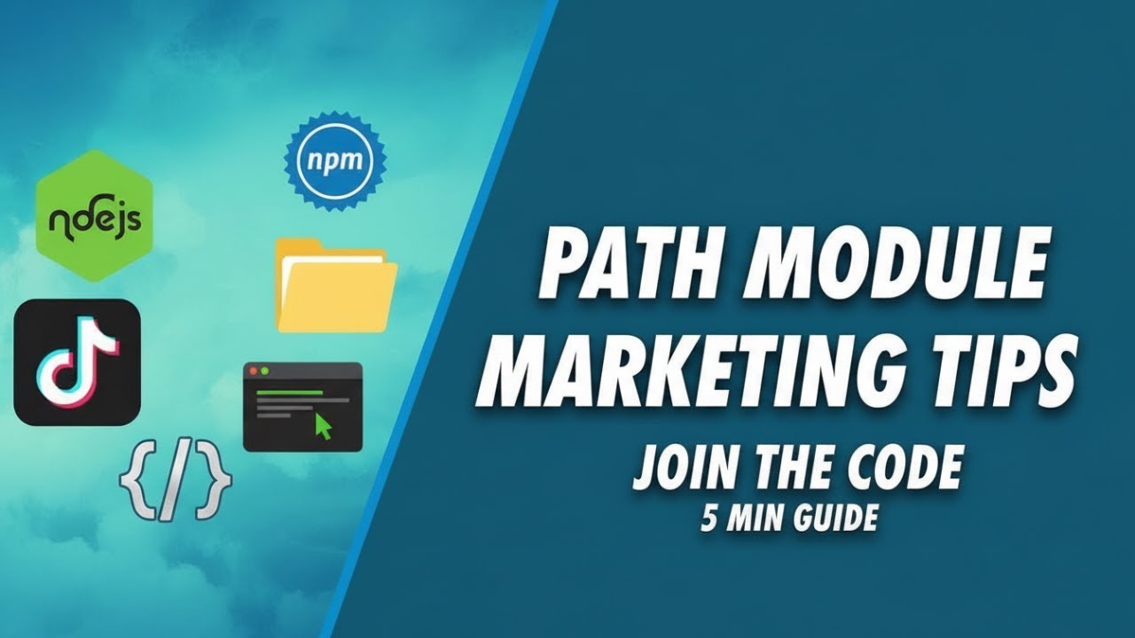 Node.js Path Module Explained | path.join, path.resolve, path.basename & More