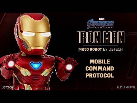 Iron Man MK50 Robot by UBTECH | Mobile Command Protocol