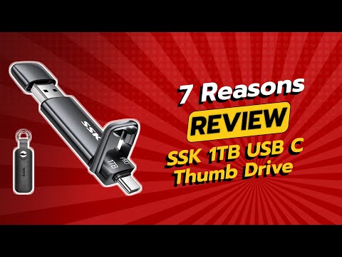 DON'T BUY SSK 1TB USB C Thumb Drive BEFORE WATCHING THIS VIDEO! ⚠️💾