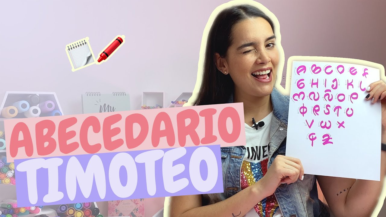 ¿Cómo hacer el ABECEDARIO TIMOTEO?