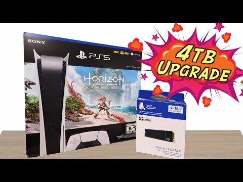 HOW TO SET UP INTERNAL HARD DRIVE PS5 + 4TB INSTALL | NEVER RUN OUT OF SPACE!!!!