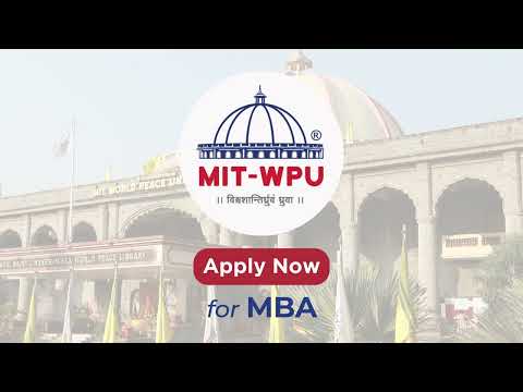 Pursue an industry-focused MBA from MIT-WPU