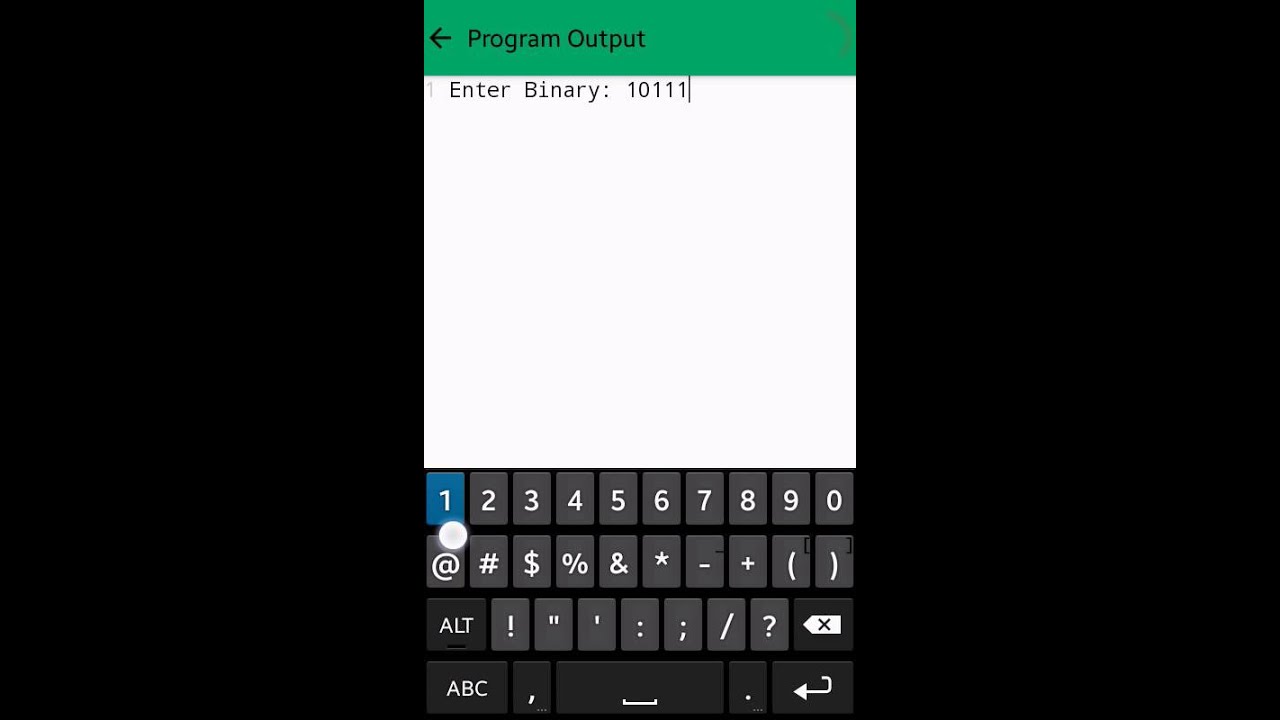 Java Base Conversion - Binary