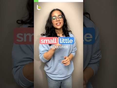 Small Vs Little - Differences and Usage | Commonly Confused Adjectives #ananya #learnex #grammar