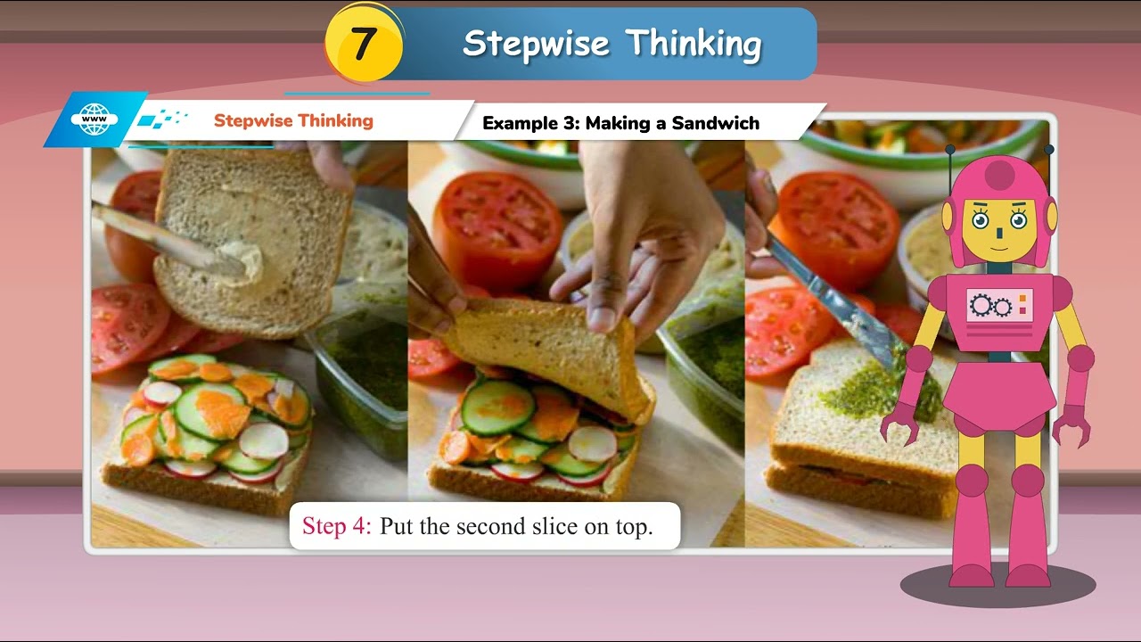Digital Pathways Class 3 Chapter 7 Stepwise Thinking