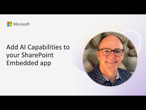 SharePoint: Embed AI in Your App