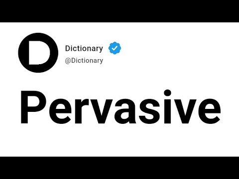 Pervasive Meaning In English
