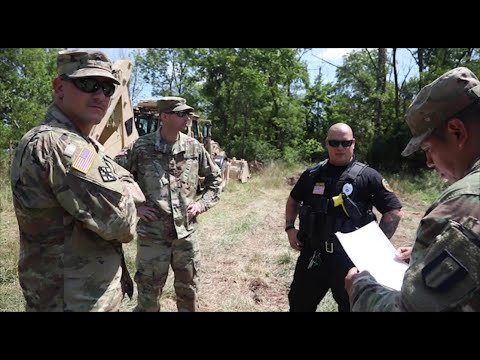 Army Reserve Engineers Incorporate Community Service Into Their Training