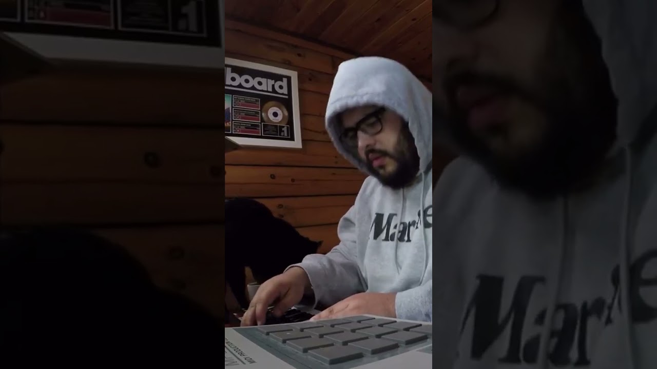 MPC 2000 drums over original piano melody