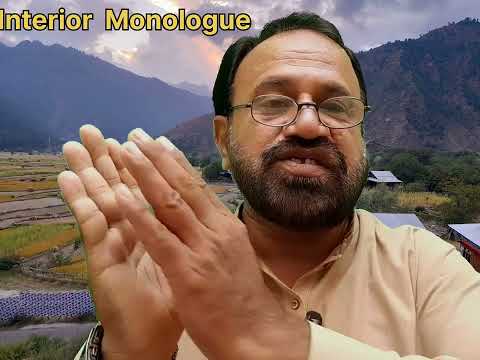 What is interior monologue and stream of consciousness in english literature