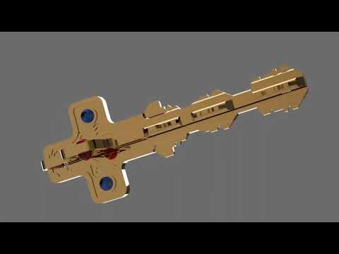 🔑 Cruciform Key Screen Accurate Prop Replica - Mission Impossible Dead ...