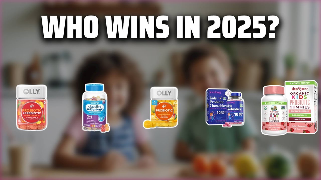 The Top 5 Best Chewable Probiotics in 2025 - Must Watch Before Buying!