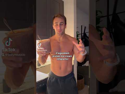 Ninja creami protein ice cream recipe #healthylifestyle #ninjacreami #proteinicecream #healthysnacks