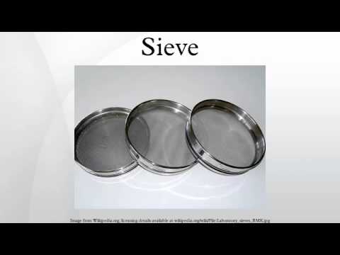 Sieve