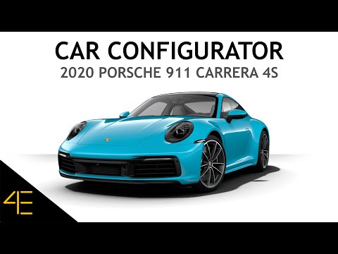 Customizing a 2020 Porsche 911 Carrera 4S - CAR CONFIGURATOR