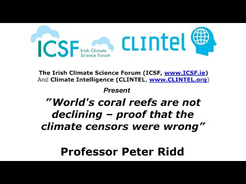 Professor Peter Ridd – The world’s coral reefs are not declining ...