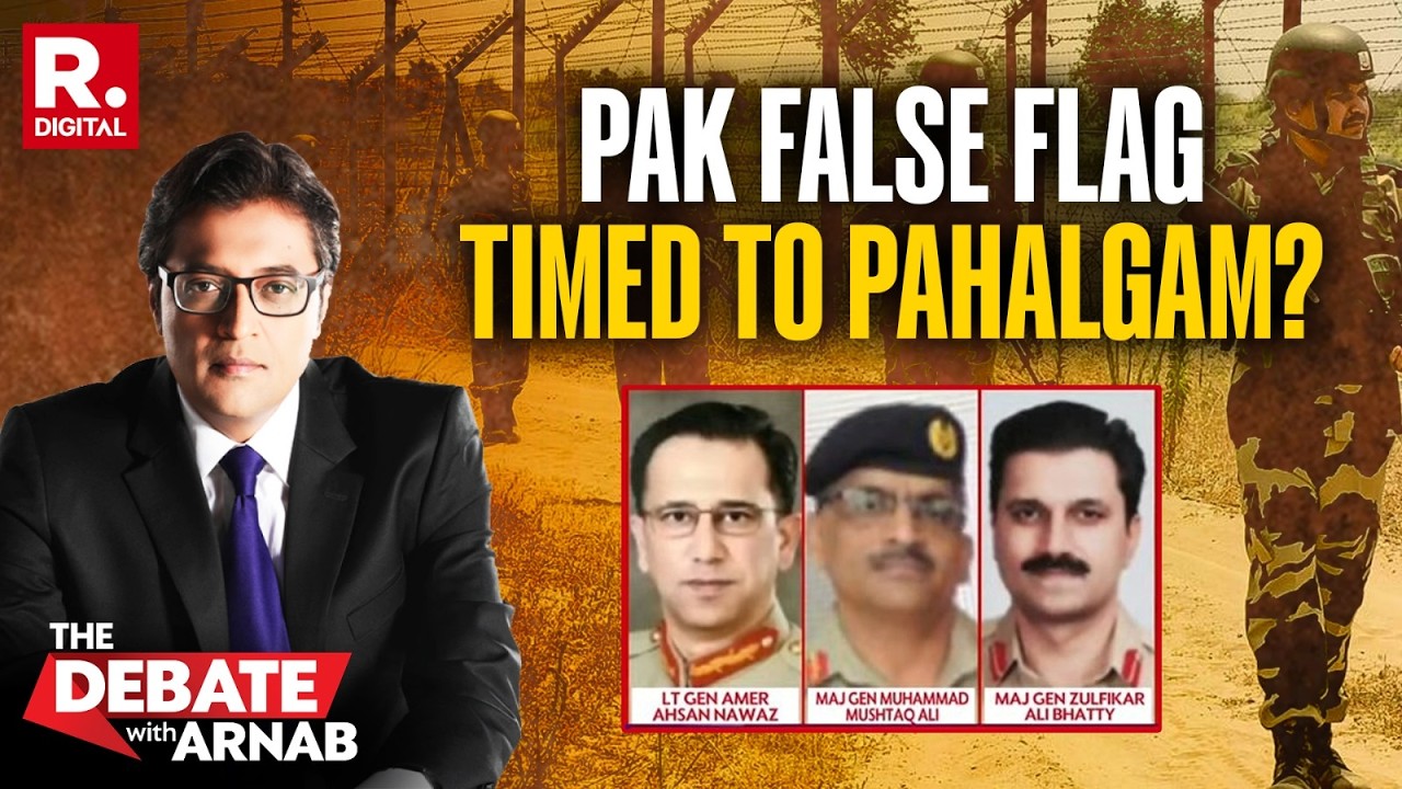Debate With Arnab: Pakistan’s False Flag Operation Keeps Intel On Alert | #PakFalseFlag
